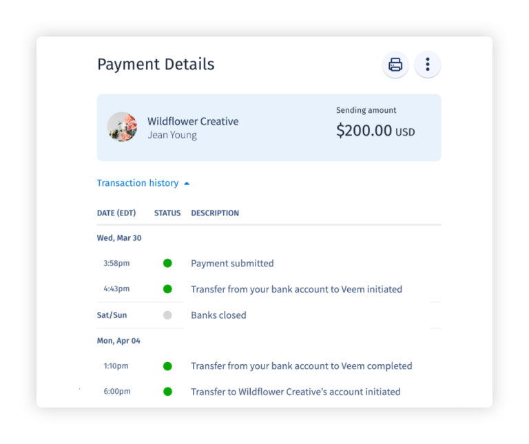 Pay with Cards Globally - Veem